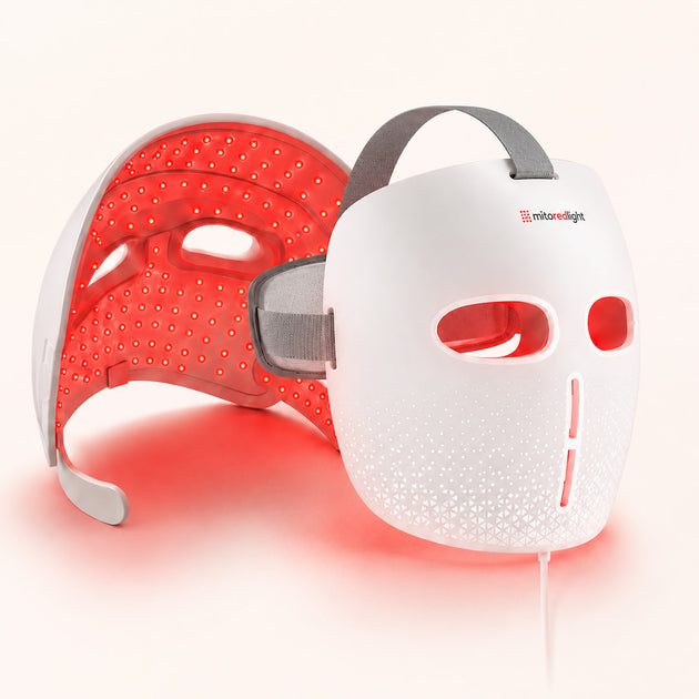 MitoGLOW™ LED Face Mask | Best Red Light Therapy Mask | FDA Cleared ...